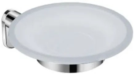 JIKA - Držák s mýdlenka, sklo matné / chrom H3833A10040001