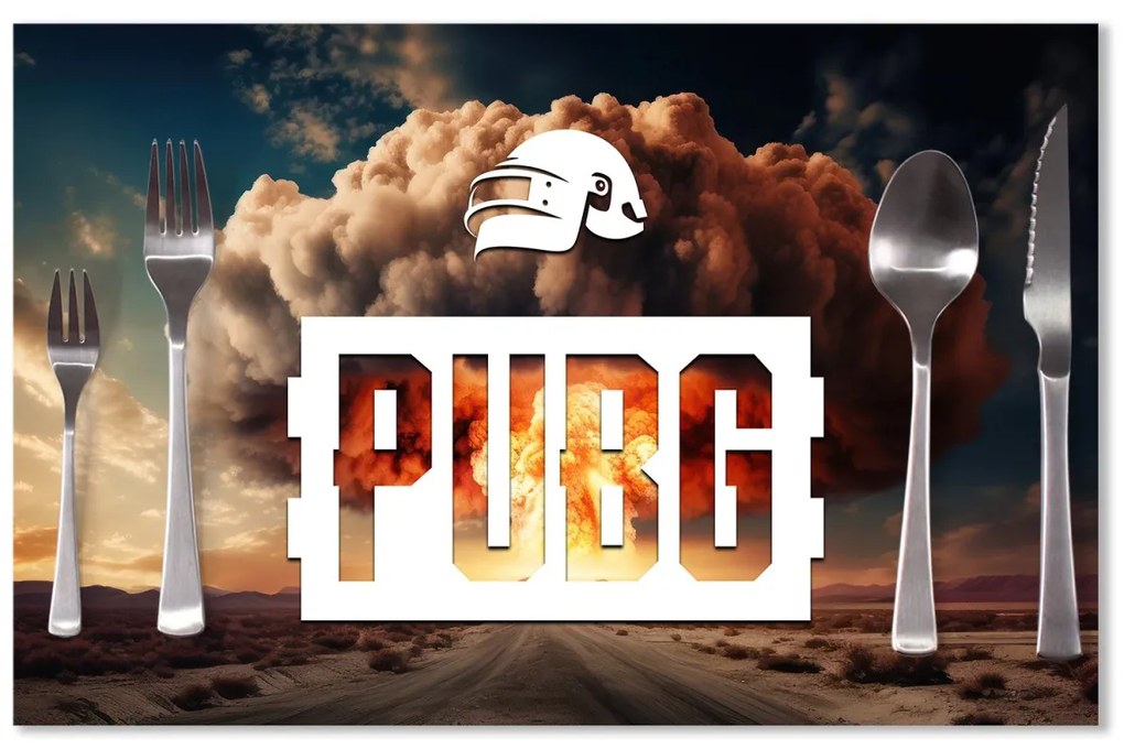 Sablio Prostírání PUBG Exploze 1: 40x30cm