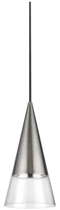 Ideal Lux - LED Lustr na lanku CONO 1xGU10/7W/230V pr. 15 cm chrom