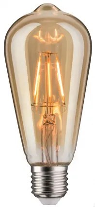 LED žárovka Vintage Rustika 4W E27 230V 1700K 250lm zlatá - PAULMANN