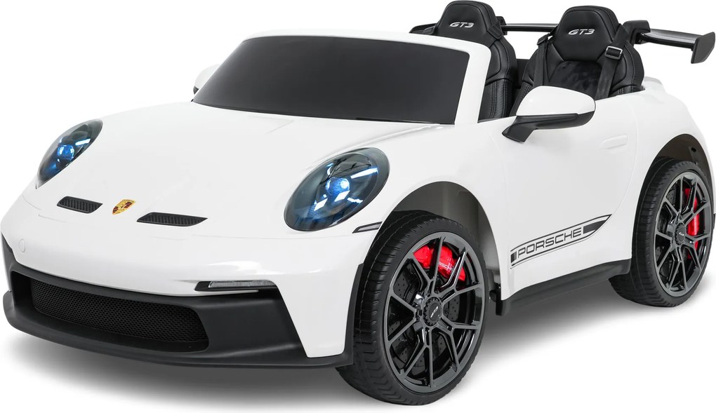 Ramiz Dětské závodní auto Porsche 911 GT3 STRONG MP4 bílé