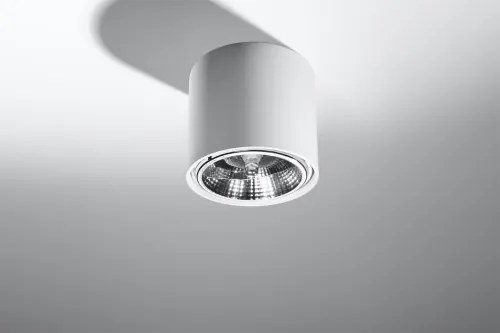 Stropní svítidlo SOLLUX Tiube GU10 1x40W bez zdroje SL.0695 bílá