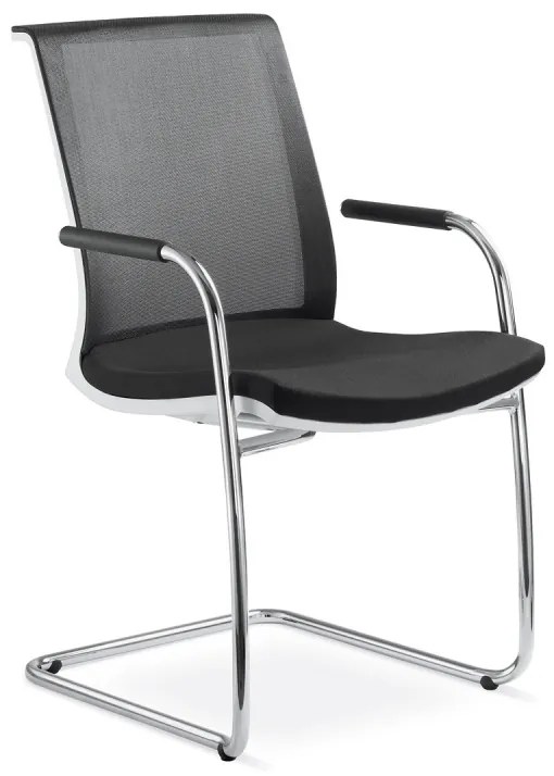 LD SEATING Konferenční židle LYRA NET 213-KZ-N2, kostra šedá