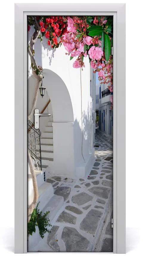 Fototapeta samolepící na dveře řecká venisce 85x205 cm