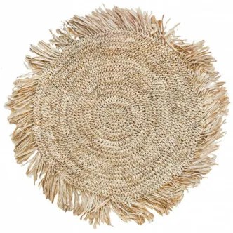 Prostírání Raffia Placemat Natural 45 cm Bazar Bizar