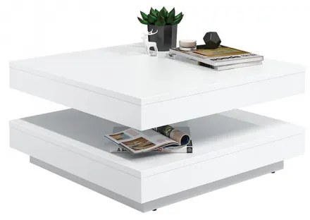 Konferenční stolek Druzjan, Barva dřeva: bílý