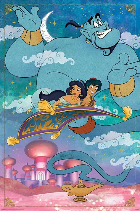Plakát, Obraz - Aladin - A Whole New World, (61 x 91,5 cm)