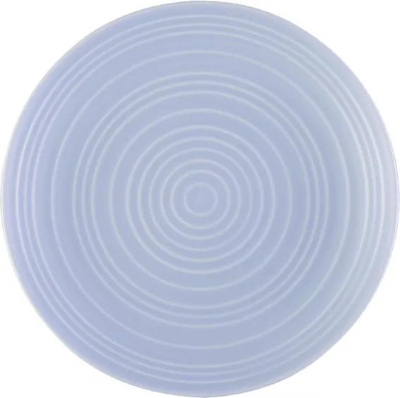 Lunasol - Talíř mělký Spiral světlemodrý 23 cm - Gaya RGB (451759)