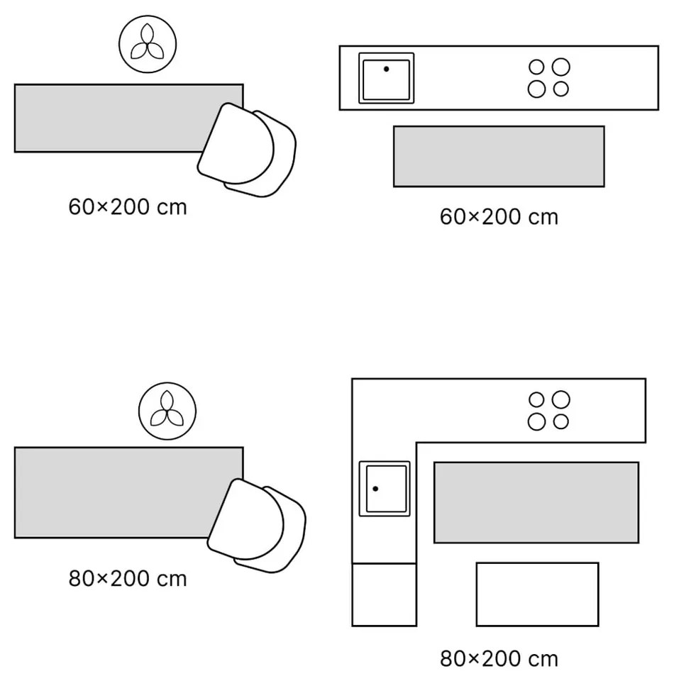 Krémový pratelný běhoun 80x200 cm Komodo Beach – Mila Home