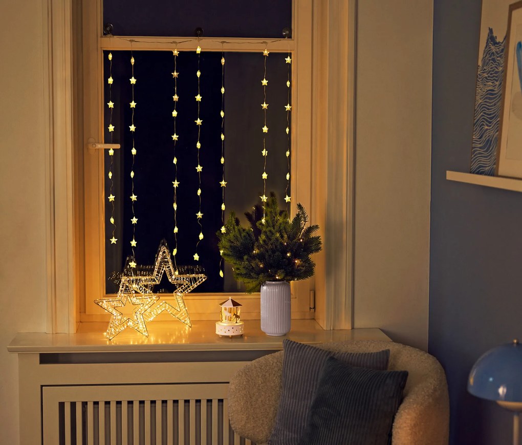 Tchibo - Hvězda s Led, 3D, venkovní, velká