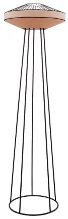 UNIDENTIFIED FLYING OBJECT FLOOR LAMP ALMOND