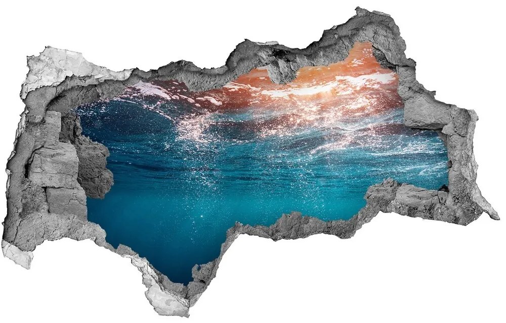 Wallmuralia Nálepka fototapeta 3D výhled Podvodní svět 95x73 cm
