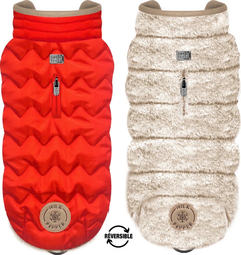 MILK&PEPPER Kabát pro psy Darcy Velikost: 35