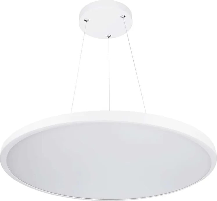 LED stropní světlo s dálkovým ovládáním Estela Low UGR - průměr 60 cm, bílá