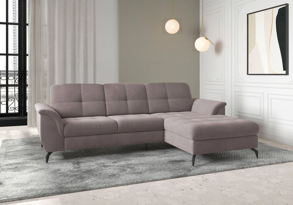 XXXLutz ROHOVÁ SEDAČKA, textil, šedohnědá Sit & More - Sedací soupravy - 000144013321