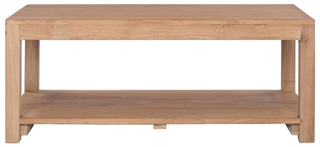 vidaXL Konferenční stolek 100 x 50 x 40 cm masivní teakové dřevo