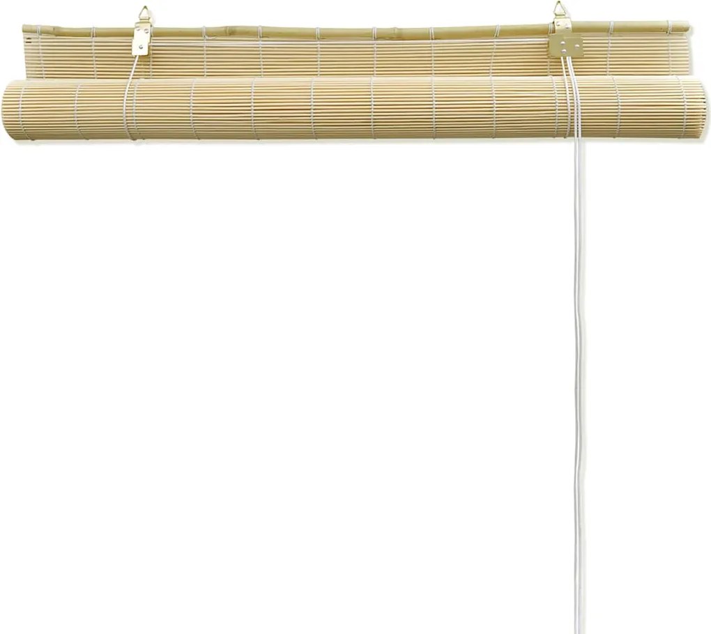 Bambusová roleta 150 x 160 cm přírodní 245816