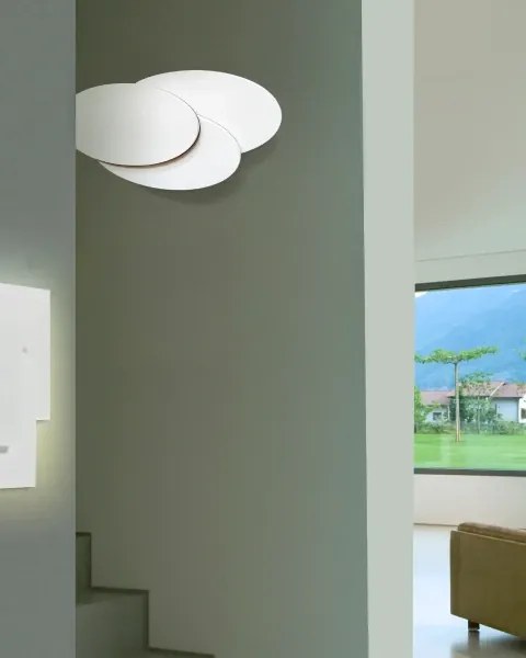 LED nástěnné svítidlo Clover oval černé