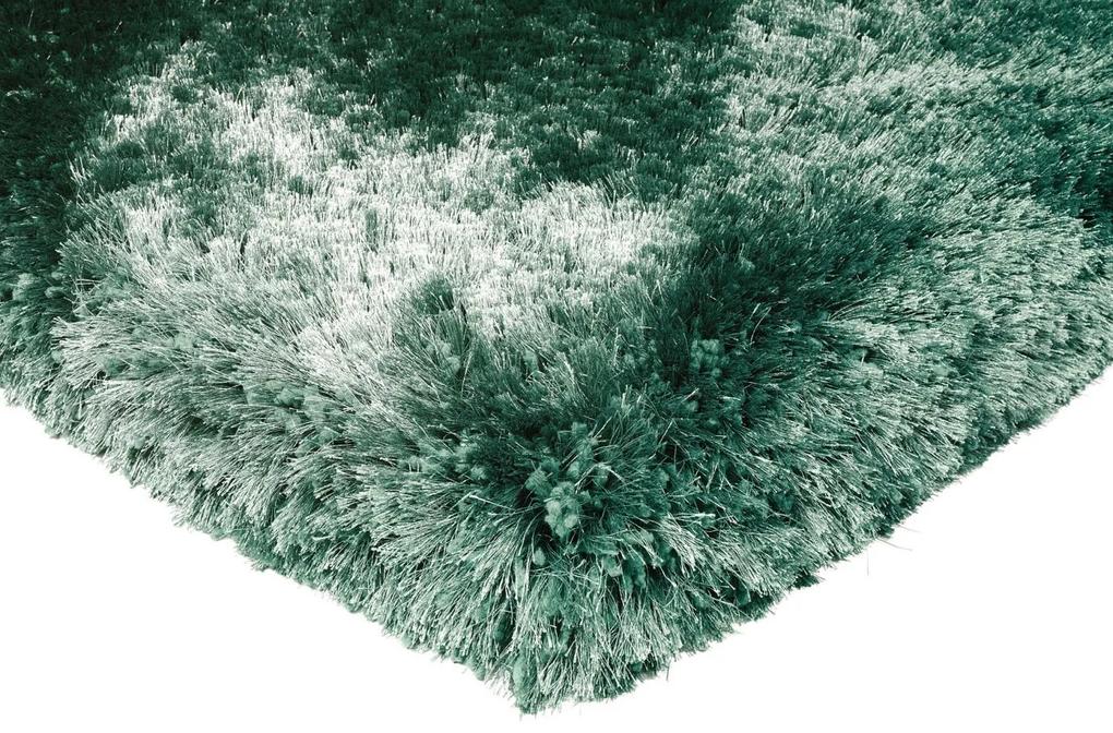 Bighome - Plush - huňatý koberec koberec - petrolejová 200x300cm