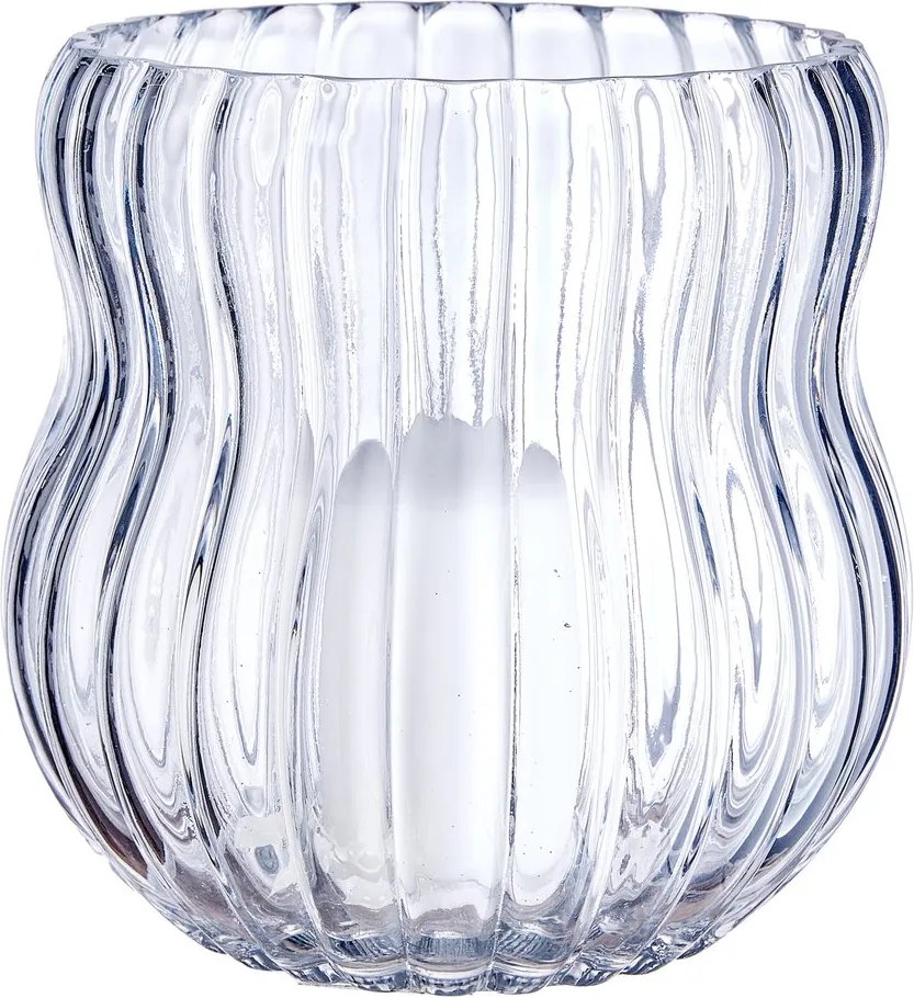 PEARL Lucerna skleněná 19 cm - čirá