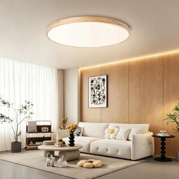 BRILAGI -LED Stmív. svítidlo WOODLINE LED/128W/230V 3000-6000K dub pr. 100 cm+DO