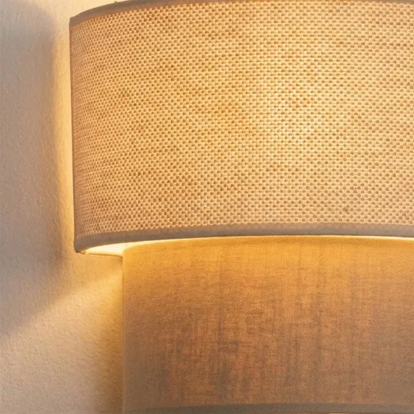 BRILAGI - LED Nástěnné svítidlo BOHO ECO 1xE27/10W/230V krémová