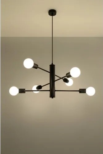 Lustr SOLLUX Duomo 6 E27 6x60W bez zdroje SL.0305