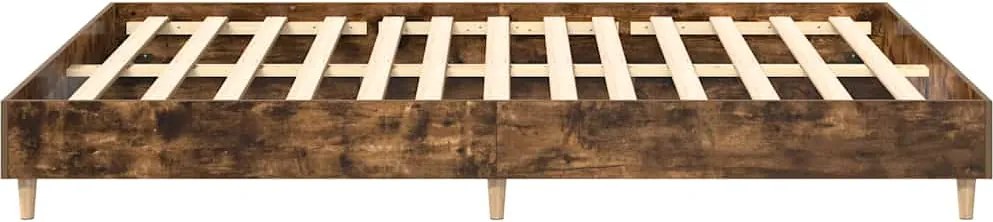 Rám postele bez matrace kouřový dub Engineered Wood 3328712