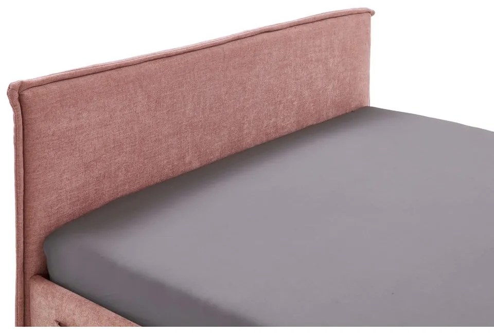 Růžová čalouněná dětská postel bez roštu 140x200 cm Fun - II. jakost – Meise Möbel