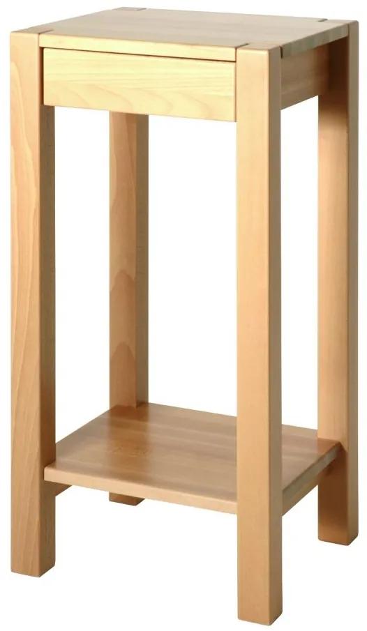 Mørtens furniture Odkládací stolek Landon, 73 cm, buk