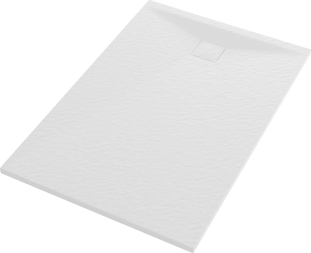 Gamma Erga Oldaf, SMC obdélníková sprchová vanička 160 x 80 cm, bílá matná, ERG-GMA-OL-80160