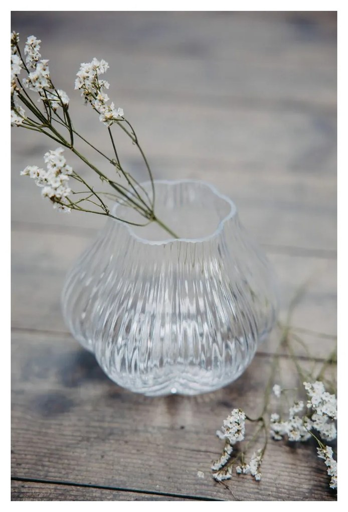 Skleněná váza Flora Angshult Clear 13 cm Storefactory Scandinavia