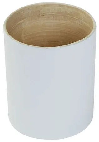 Bambusový organizér na příslušenství Compactor malý - 8 x 10 cm, bílý