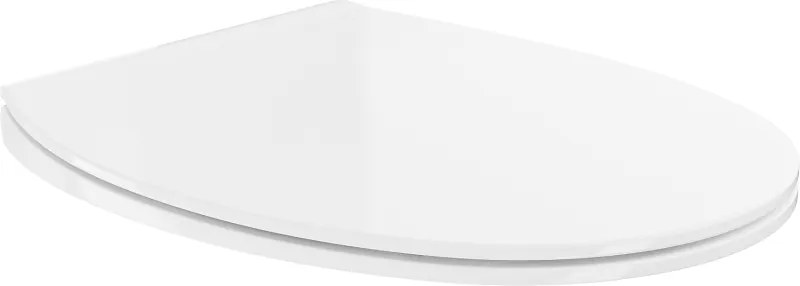 Mexen, Mexen Egg deska wolnoopadające slim, duroplast, biała połysk - 39243000