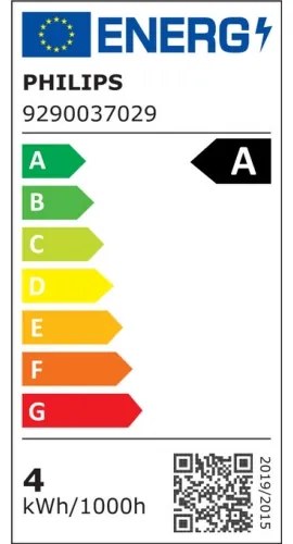 LED žárovka E27 Philips Master Filament A60 4W (60W) teplá bílá (3000K)