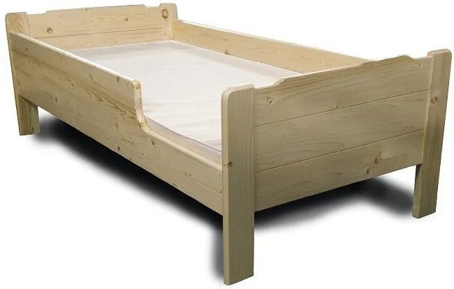 Dřevěná dětská postel ANITA 170x80 cm