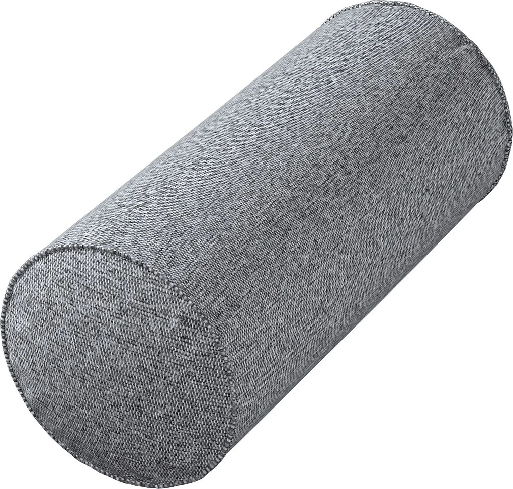 Potah na válec IKEA Ektorp barva šedá látka pletený vzor