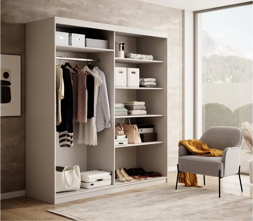 ADRK Furniture Posuvná skříň Delia 180