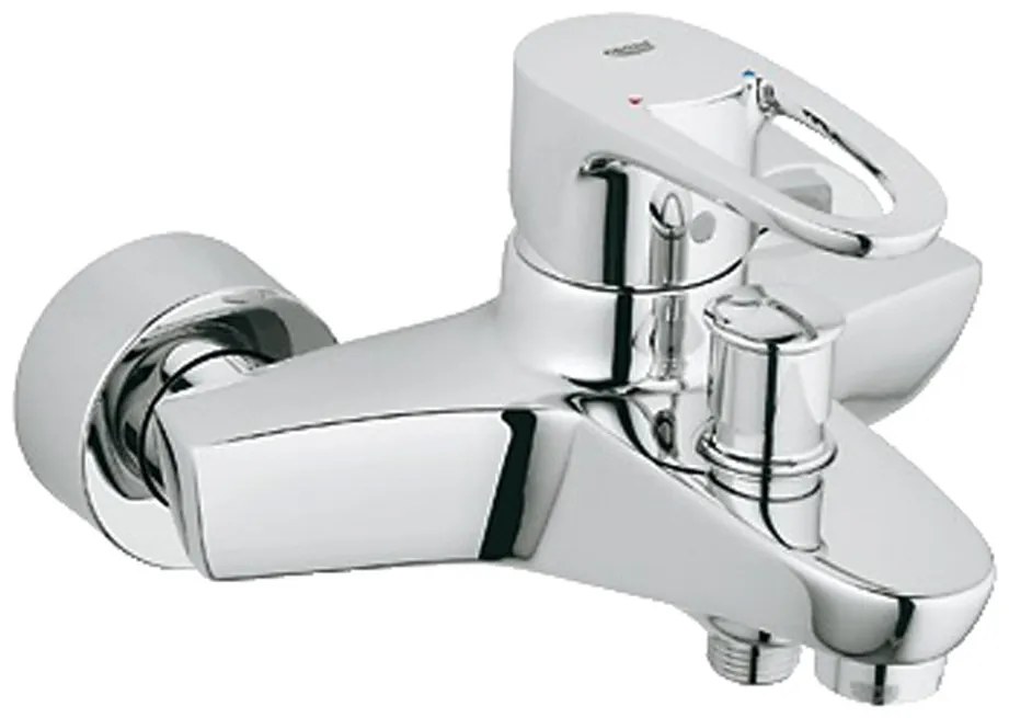 Grohe Europlus - vanová baterie nástěnná, chromová, Grohe 33553001