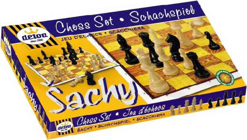DETOA Šachy STEUTON *SPOLEČENSKÉ HRY* dt11666