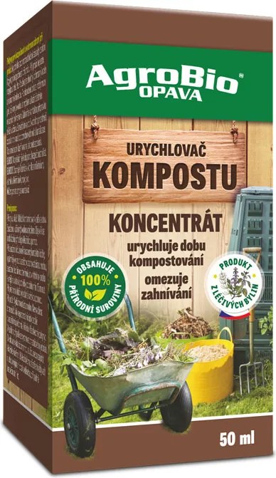 AgroBio Urychlovač kompostu- koncentrát 50 ml 009038