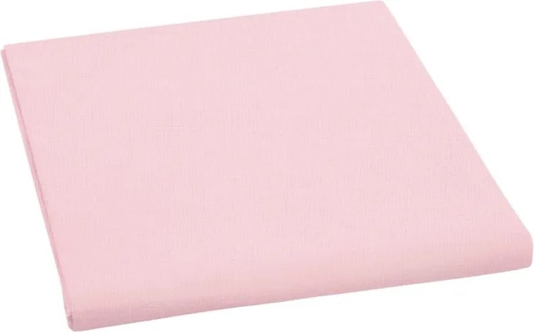 Bellatex Plátěné prostěradlo plachta Růžová 150x230 cm