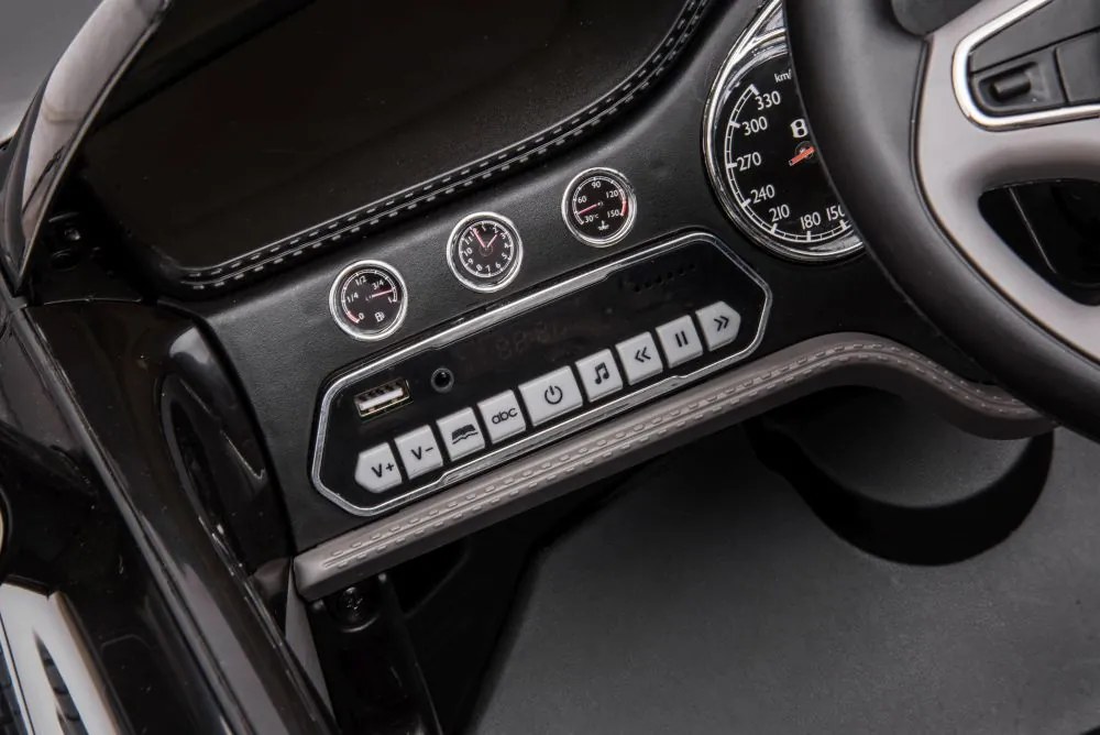 LEAN CARS Elektrické autíčko Bentley Mulsanne černé
