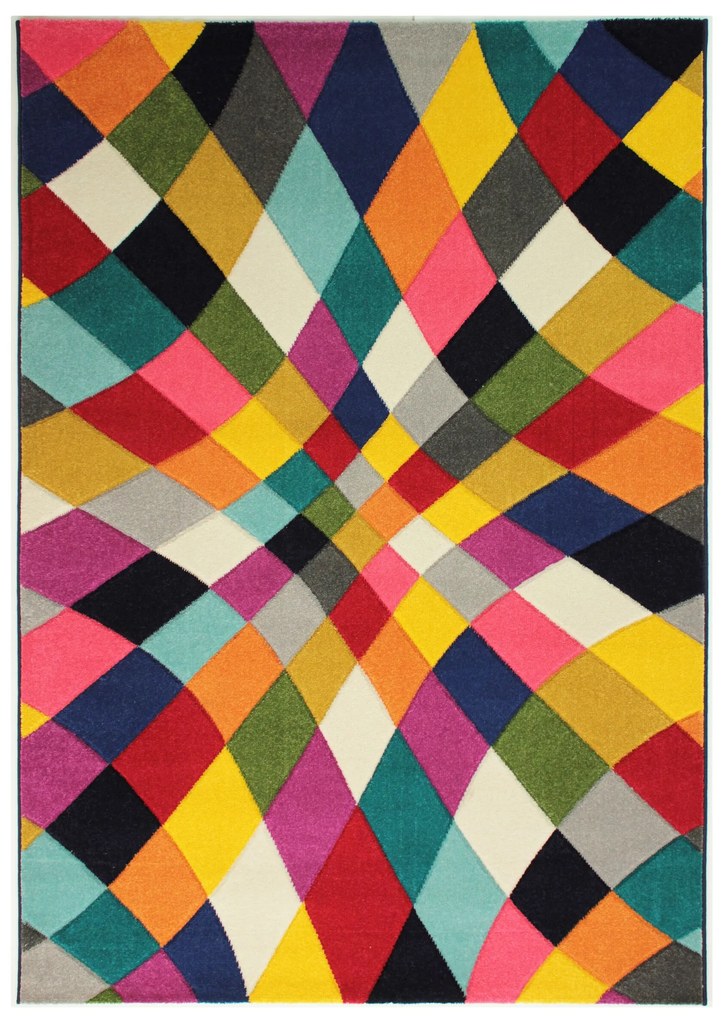 Flair Rugs, Kusový koberec Spectrum Rhumba Multi, 160x230, vícebarevná, ložnice
