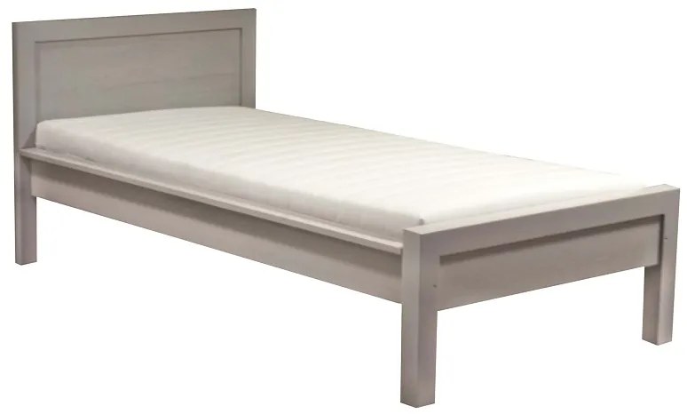 Postel Prestige Zvolte rozměr postele: 90x200 cm, Vyberte odstín dřeva: Bělená 20