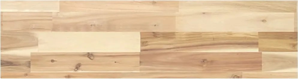 Plovoucí police 3 ks 100 x 20 x 4 cm neošetřené akáciové dřevo 3279429