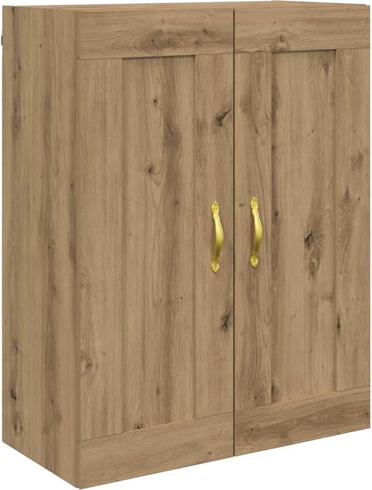 Nástěnná skříň 2 ks Artisanový dub 69,5 x 34 x 90 cm 3402690