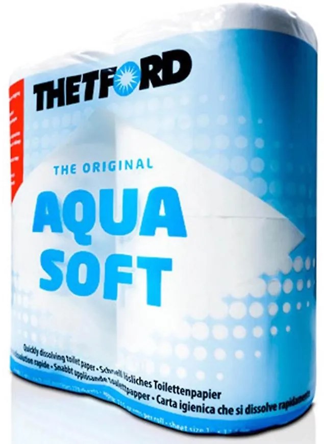 TOALETNÍ PAPÍR THETFORD AQUA SOFT - 4 ROLE