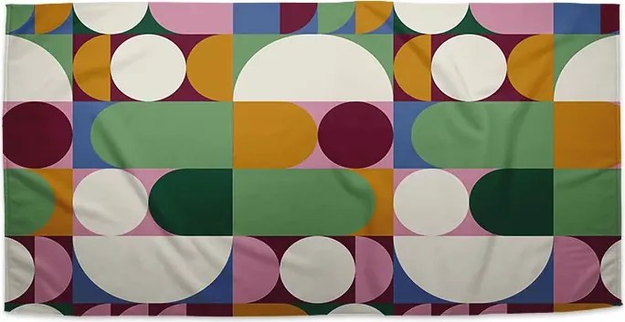 Sablio Ručník Barevná rovnováha - 70x140 cm