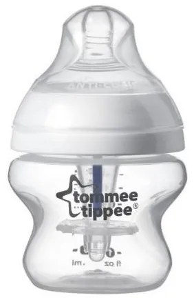 TOMMEE TIPPEE | Nezařazeno | Antikoliková láhev Tommee Tippee 150 ml (1ks) | Transparentní |